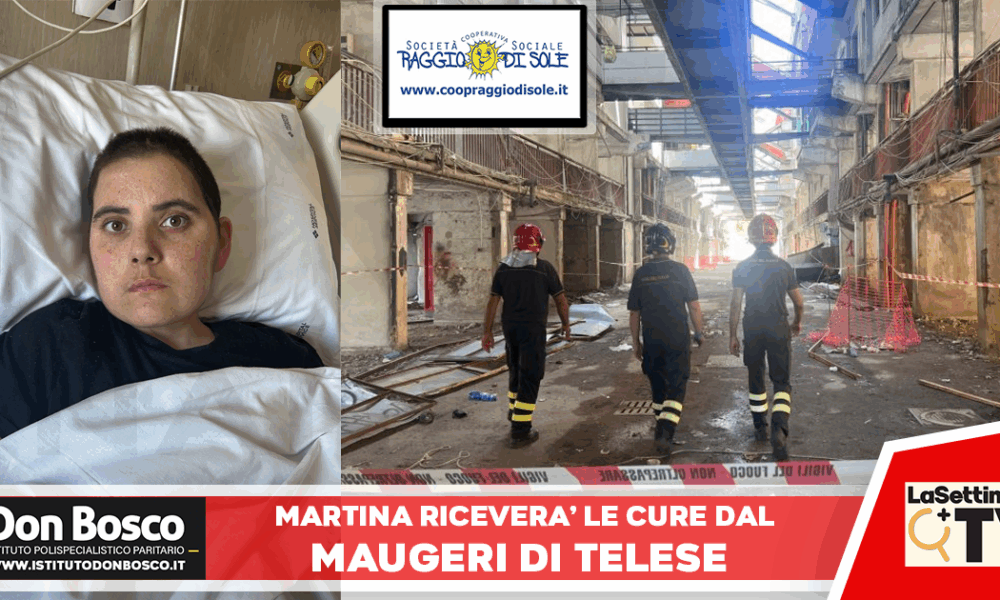 Martina Russo, rimasta ferita nel crollo della Vela Celeste, finalmente ...